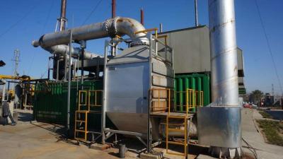 Cina Generatore di biogas a gas metano da 120 kW con sistema di raffreddamento ad acqua a basso rumore in vendita