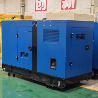 中国 30kva 24kw CUMMINS 4B3.9-G12 ディーゼル発電機 耐久電力を利用するオープンフレーム 販売のため