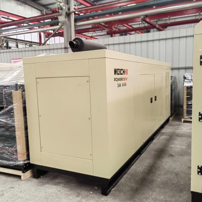 Cina Generatore elettrico a gas di metano da 250 kW a 3 fasi con motore Weichai e certificato CE/ISO in vendita