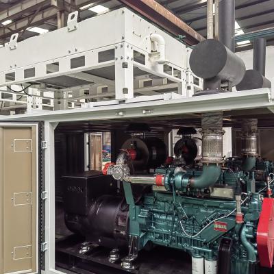 Cina 1mw-2000kw GAS a generatore diesel 2.5 MW con sistema di controllo in lingua russa in vendita