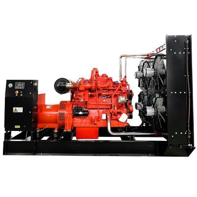 China Conjunto de generadores de biogás de 150 KVA Alimentado por un motor de GLP de 6BTAA y un conjunto de gas natural de 120 KW en venta