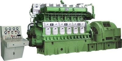 China CE/ISO9001 Certificado 1MW 2MW 3MW Gerador de gás de óleo de pneus de óleo pesado para centrais elétricas e navios à venda