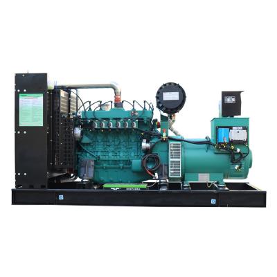 China 200KW/250kva Weichai Natural Gas Biogas LNG CNG Generator Set met geluiddichte Canopy Te koop
