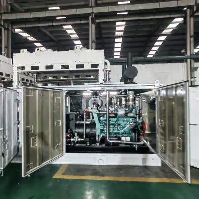 Китай 800 кВА генератор тихого типа контейнера 1250 кВА полностью автоматический газовый генератор 1 мв продается