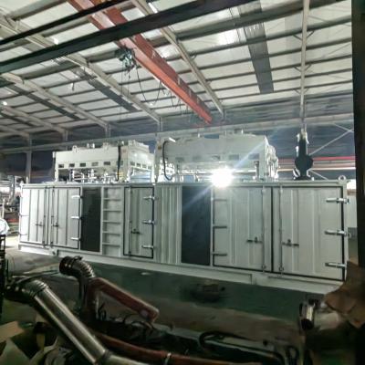 Китай 800 кВА генератор тихого типа контейнера 1250 кВА полностью автоматический газовый генератор 1 мв продается