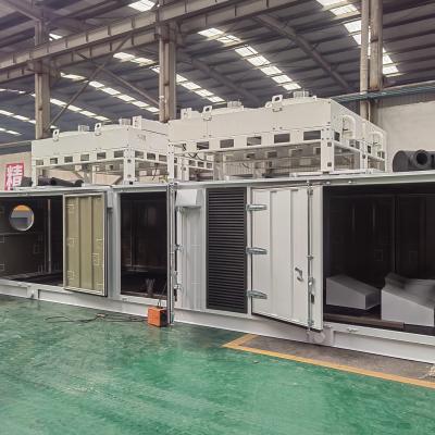 China Método de resfriamento por água 1250 kva Gerador de gás totalmente automático de 1 MW para sistema CHP 400V/230V à venda