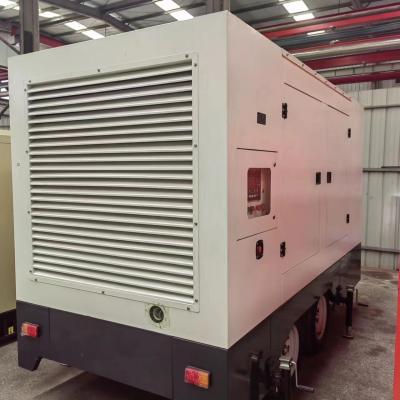 China 250kVA 200kW box trailer generator met afstandsbediening in het Russisch Te koop