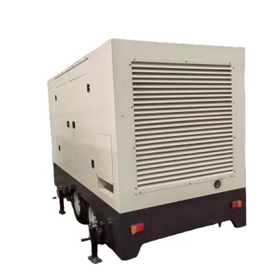 China Box-trailer type 200KW 250kva aardgasgenerator met remostart efficiëntie Te koop