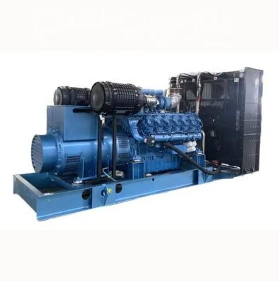 China Gasbrennstoff Typ 1400KW Weichai Baudouin Erdgasgenerator für 24/7 kontinuierliche Energie zu verkaufen