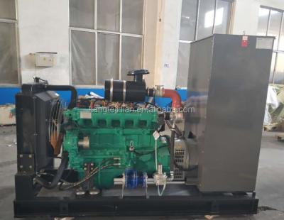 China 50 kW aardgas biogas LPG generator set met geluiddichte overkapping IP23 beschermingsklasse Te koop