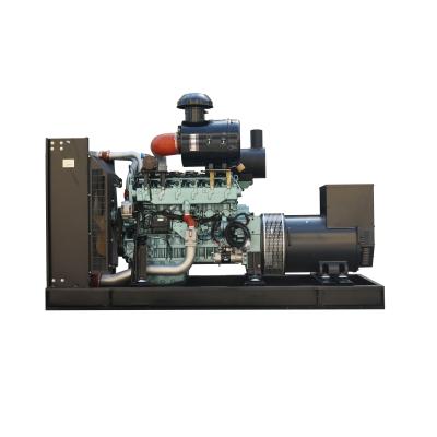 China Erschwinglicher 150kw 200kw Biogas-Naturgasgenerator mit elektrischem Start und Alternator zu verkaufen