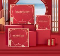 China Square Cosmetic Gift Boxes Customized Cosmetic Surprise Pack ISO9001 for sale
