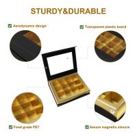 China Rectangle Cardboard Chocolate Presentation Gift Boxes Fancy Customized for sale