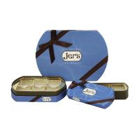 China Elliptical Shape Truffle Chocolate Gift Packaging Boxes Removable Inner Tray for sale