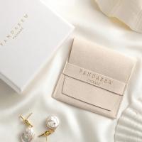 China Chic Small Cardboard Jewelry Packaging Box Slide Open With Satin Puller for sale