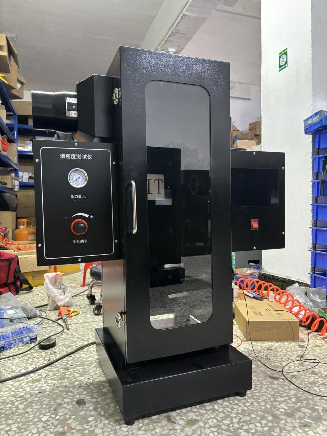 Smoke Density Test Apparatus Operation