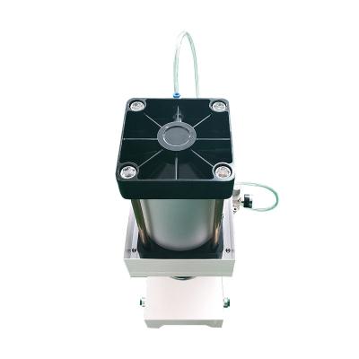 China Semi Automatic Pneumatic Mark Label Heat Press Cloths Printer Machine for sale