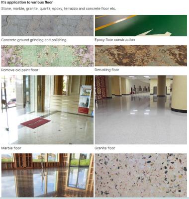 Cina 550 mm larghezza di lavoro macinatrice per pavimenti di calcestruzzo dotata di 4000W e con un peso di 220 kg in vendita