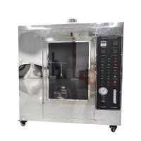 China UL 94 Horizontal And Vertical Burner Test Chamber With Fully Adjustable Supports for sale