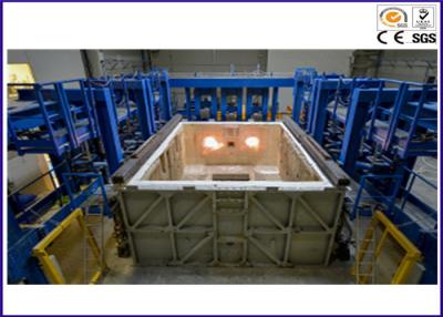China Electronic Horizontal Flammability Tester Large Scale Fire Resistance Test Furnace for sale