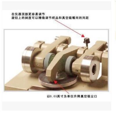 China Fabric Rotary Abrasion Tester , Taber Abrasion Machine For Textile Material for sale