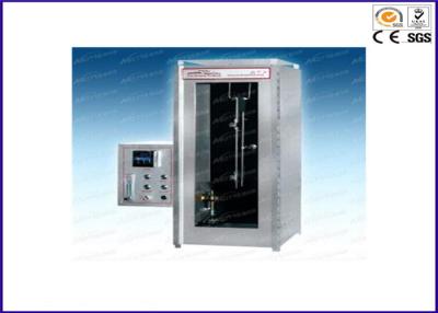 China UL 1666 Vertical Flammability Tester Cable Shaft Pipe Vertically Burning Tester for sale