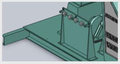 Cina Macchina di prova blu della mobilia 10 ~ 90 volte/tester minimo di vibrazione dei bagagli in vendita