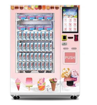 Cina Macchina per vendere cibo caldo con schermo touch da 21,51 pollici e temperatura refrigerata in vendita