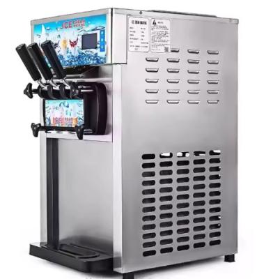 China 220v kleine kommerzielle Soft-Serve-Eismaschine aus Edelstahl for sale