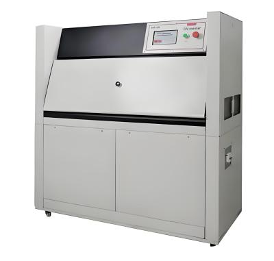 China Lab Programmable Digital UV Accelerated Aging Test Chamber 220V Electronic Power 1 Year Warranty Plastic Glass Construction for sale