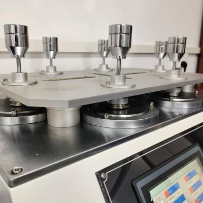 Cina Macchina Martindale avanzata per la determinazione delle prestazioni di abrasione dei tessuti in vendita