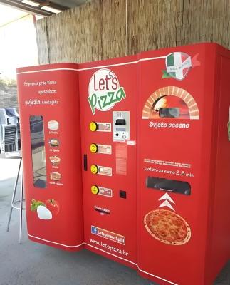 China Fresh - Baked Pizza Vending Machine With Fast - Heating Oven For Office Buildings for sale