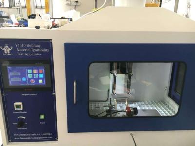 Китай Оборудование для испытания воспламеняемости для испытания поверхности краев конструкции здания с стандартом EN ISO 11925-2 продается