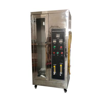 Cina Apparecchiatura per prove di combustione verticale di cavi e fili singoli 220v Resistenza alla fiamma in vendita
