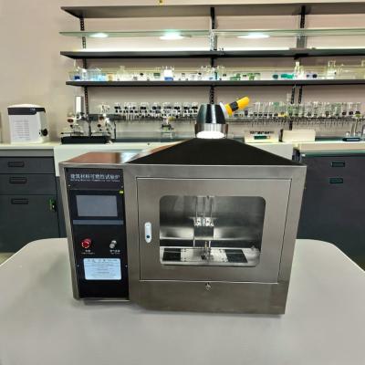 China Building Materials Ignitability Flammability Tester for Single Flame Source Test for sale