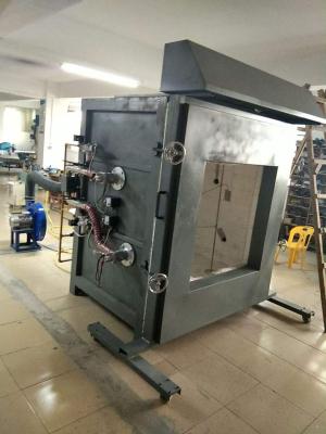 China ISO 834 Compliant Vertical Fire Resistance Test Furnace with 1200 °C Temperature and Modular Construction for sale