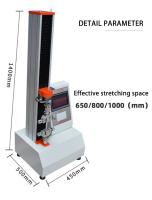 China 100KG Spring Elasticity Intelligent Pull Machine Electronic Strap Tensile Testing Machine for sale