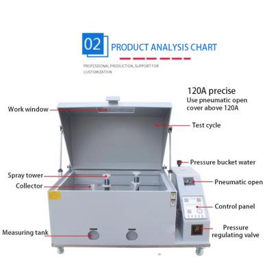 China Salt Spray Cyclic Corrosion Test Chamber Test Equipment for Electronics for sale