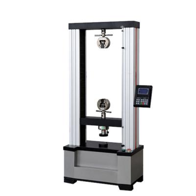 China Single Column 10kN Tensile Testing Machine Digital Display for Film Packaging Rubber Textile for sale