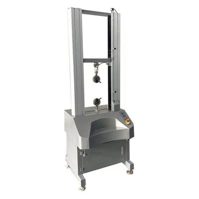 China Automatic Single Column Tensile Tester 5kN 10kN for Peel Adhesion Elongation Lab Testing for sale