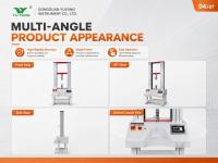China Dual Column Servo Tensile Testing Machine Optional Base for Food Pharmaceutical Textile Packaging Material Performance Test for sale