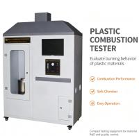 China Laboratory Plastic Burning Behavior Tester Flame Combustion Testing Machine for Polymer Materials for sale