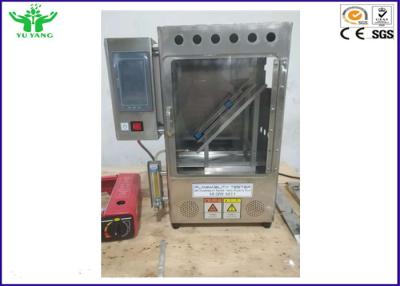 China CPSC 16 CFR Part 1611 SPI Flammability Tester Vinyl Plastic Film AC 220V 50Hz 3A for sale