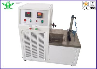 China Blue Environmental Test Chamber , Rubber Plastic Low Temperature Brittleness Test Instrument -80℃~0℃ for sale