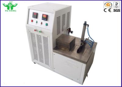 China Blue Environmental Test Chamber , Rubber Plastic Low Temperature Brittleness Test Instrument -80℃~0℃ for sale