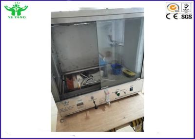 China 45° escogen el equipo de prueba de la inflamabilidad del cable de la base GB/T 25085 0,1 L ~ 1 l/min en venta