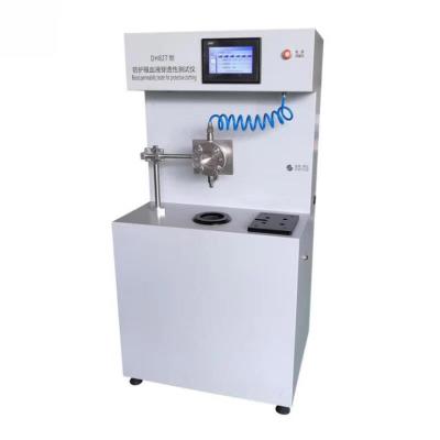 China Protective Clothing Blood Penetrability Tester To Determine Penetration Of Synthetic Blood for sale