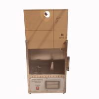 China 45 Degree Automatic Flammability Tester , 11mm Textile Testing Equipment for sale