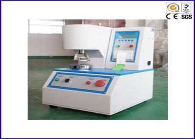 China 120W Bursting Strength Package Testing Equipment 10ml/Min For Paperboard for sale
