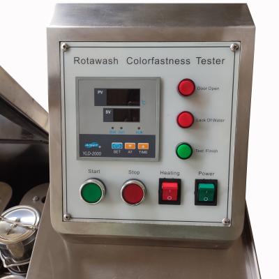 Cina Controllo del touch screen di AATCC che lava colore di Rotawash del tester di solidità in vendita